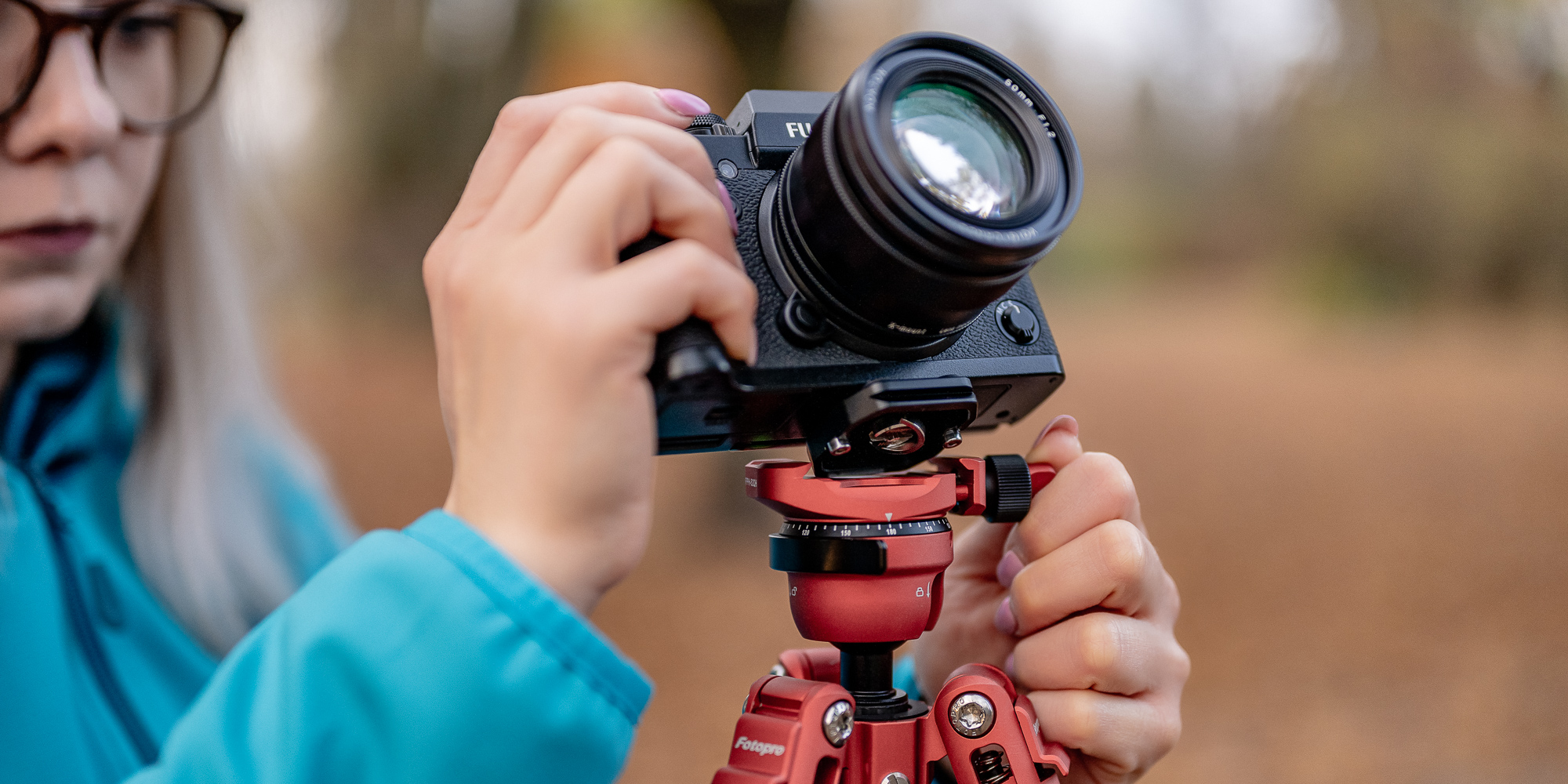 Fotopro X-Airfly tripod – gray | Fdirect.eu - B2B only